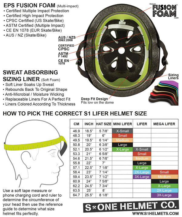 S1 Black Matte Lit Undialed Helmet | TSP The Shop