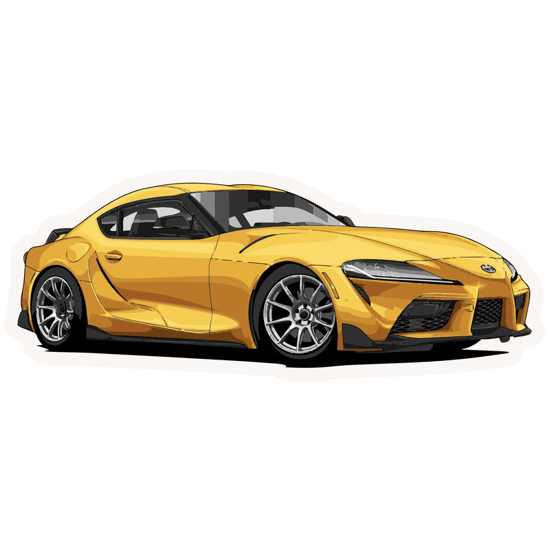 Toyota Supra GR Sticker | High Quality Sticker
